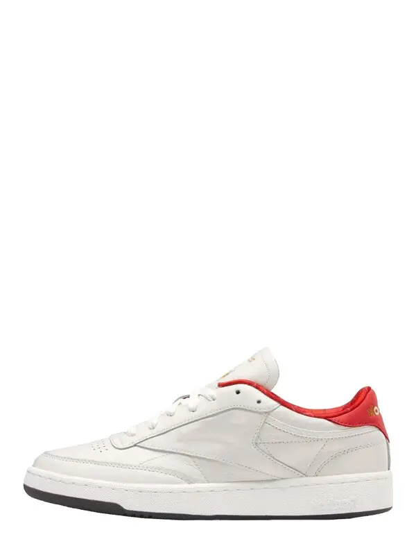REEBOK Club C 85 Low Top Sneakers - White/red