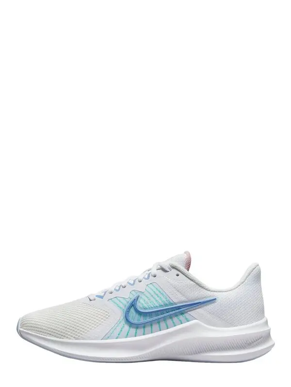 Nike Downshifter 11 Low-top Sneakers - White/blue