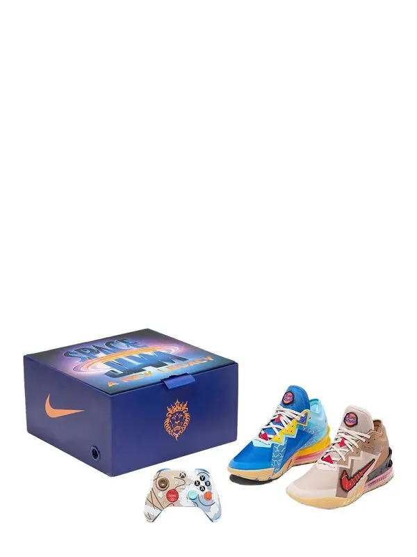 Nike Lebron 18 Low 'wile E. X Roadrunner' Special Box - Blue/brown