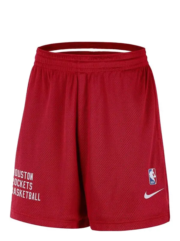 Nike X Nba Houston Rockets Mesh Shorts - Red