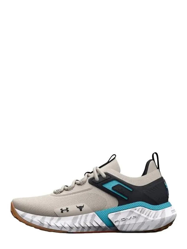 Under Armour Project Rock 5 Athletic Sneakers - Grey/green/black