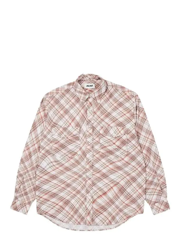 PALACE Warp Check Shirt - Red