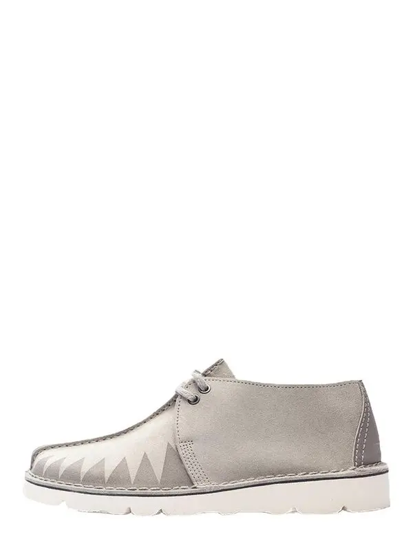 Clarks X Neighborhood Desert Trek Ankle Shoes - Grey/white