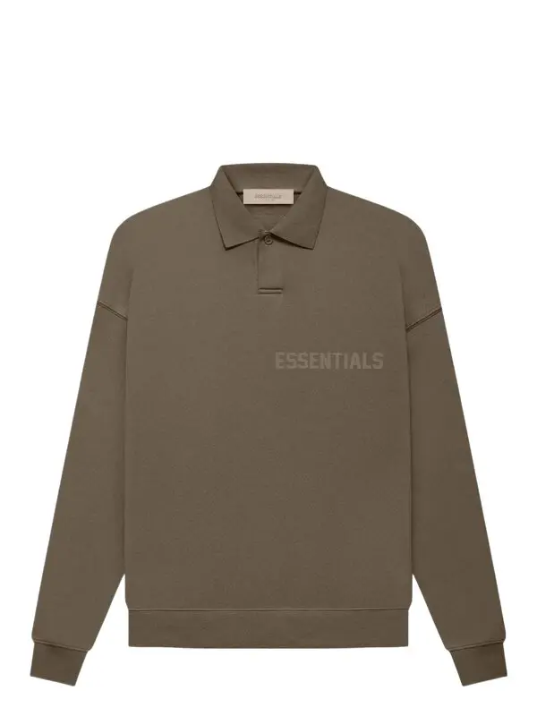 Fear Of God Fw22 Ls Polo - Wood