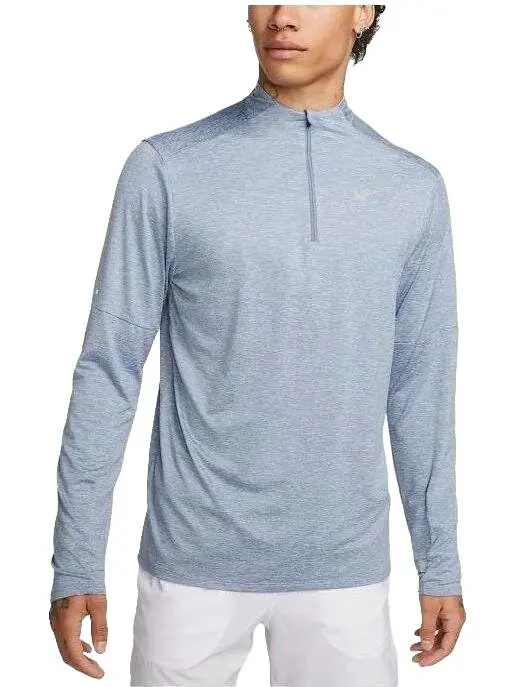 Nike Dri-fit Element 1/2-zip Running Top - Grey