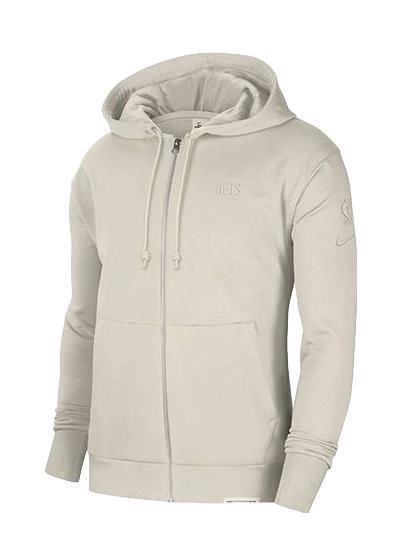 Nike Brooklyn Nets Nba Quick Dry Hoodie - Light