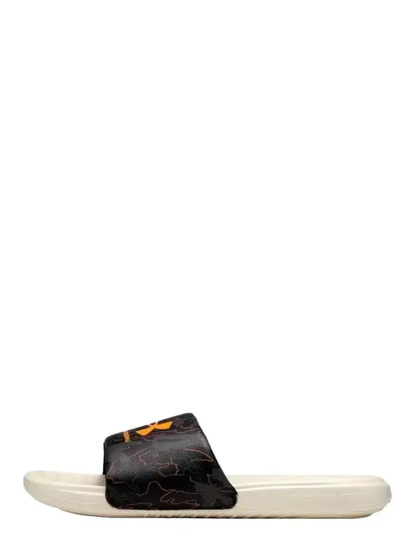 Under Armour Ansa Graphic Slide - Black/brown