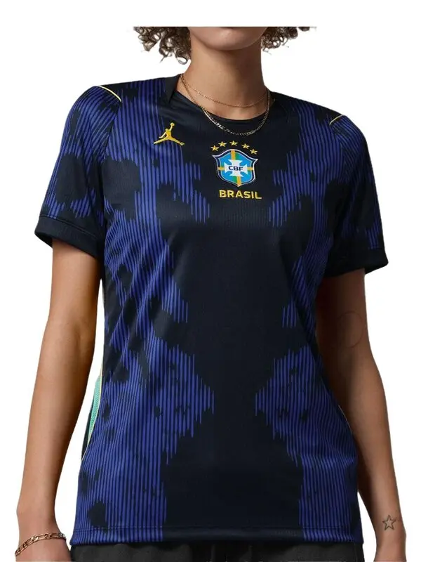 JORDAN Air Brazil 2026 Stadium Away Dri-fit Replica Jersey - Old Royal/black
