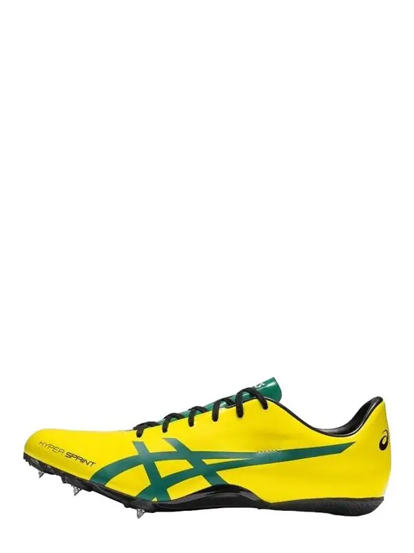 Asics Hyper Sprint Running Shoes - Yellow/black/green