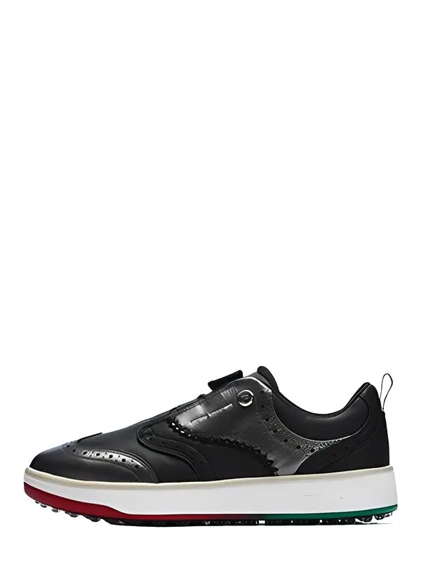 FILA Gf Derby Golf Shoes - Black/grey/white