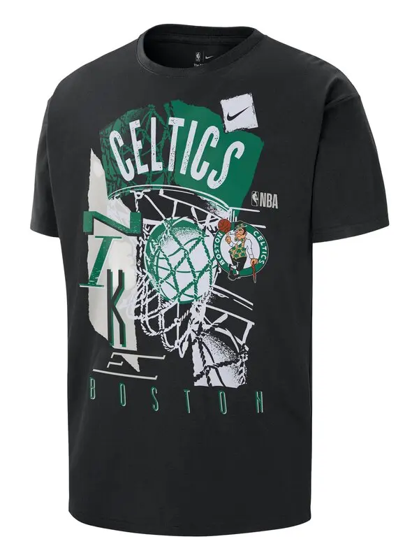 Nike Nba Boston Celtics Courtside T-shirt - Black