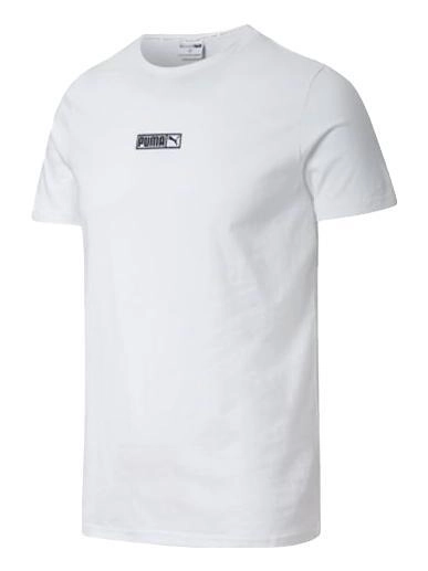 PUMA Classics Round Neck Short Sleeve Couple Style - White