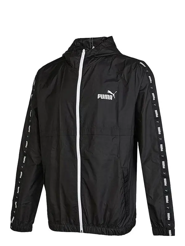 PUMA Logo Track Jacket - Black