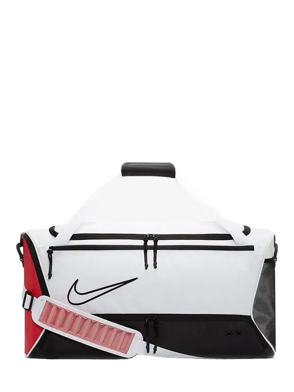 Nike Elite Basketball Duffel Bag - White/black/university Red
