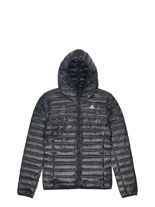 Adidas Hooded Down Jacket - Black