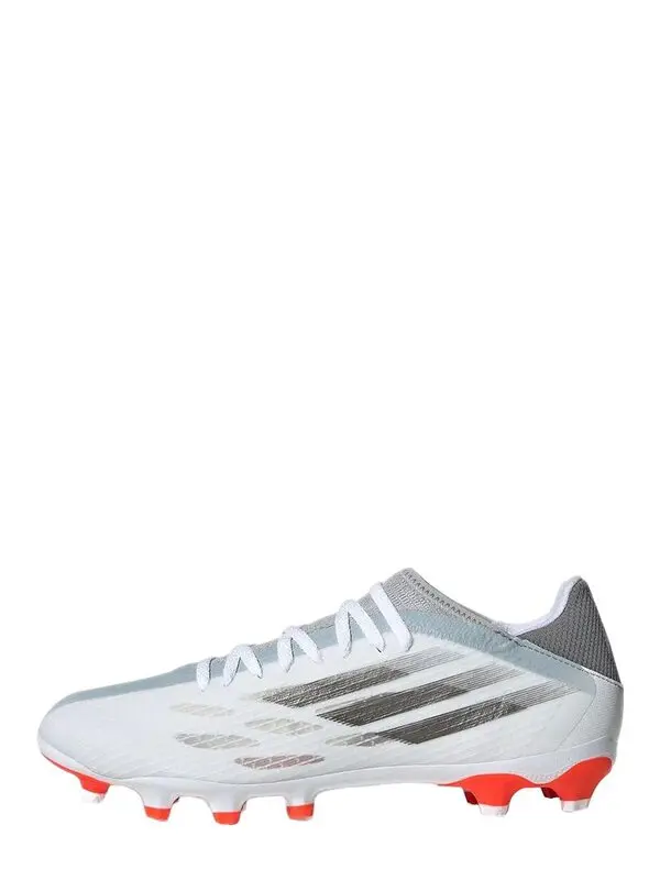 Adidas X Speedflow.3 Hg Athletic Cleats - White/grey/red