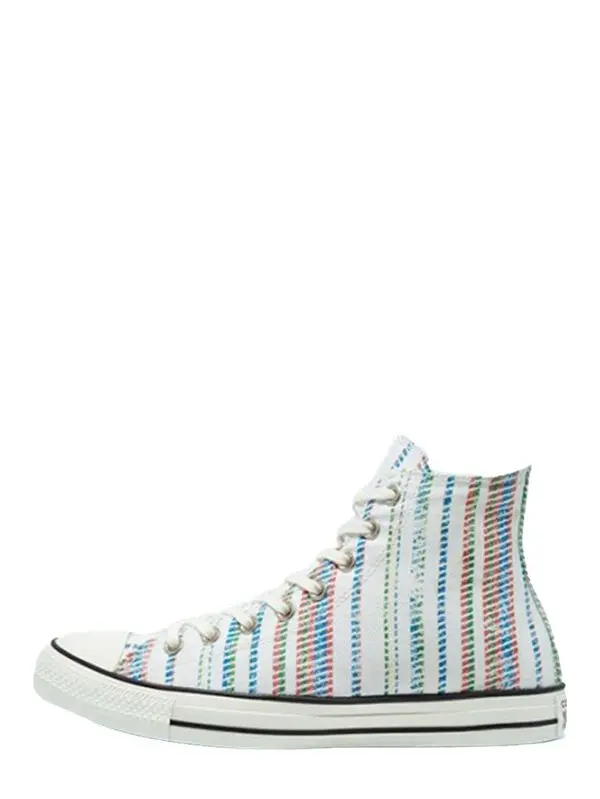 CONVERSE Chuck Taylor All Star High Top Sneakers - White/blue/multi-color