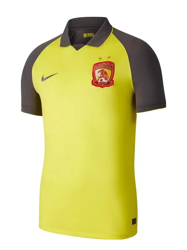Nike Guangzhou Evergrande Taobao 2020 Football Jersey - Yellow