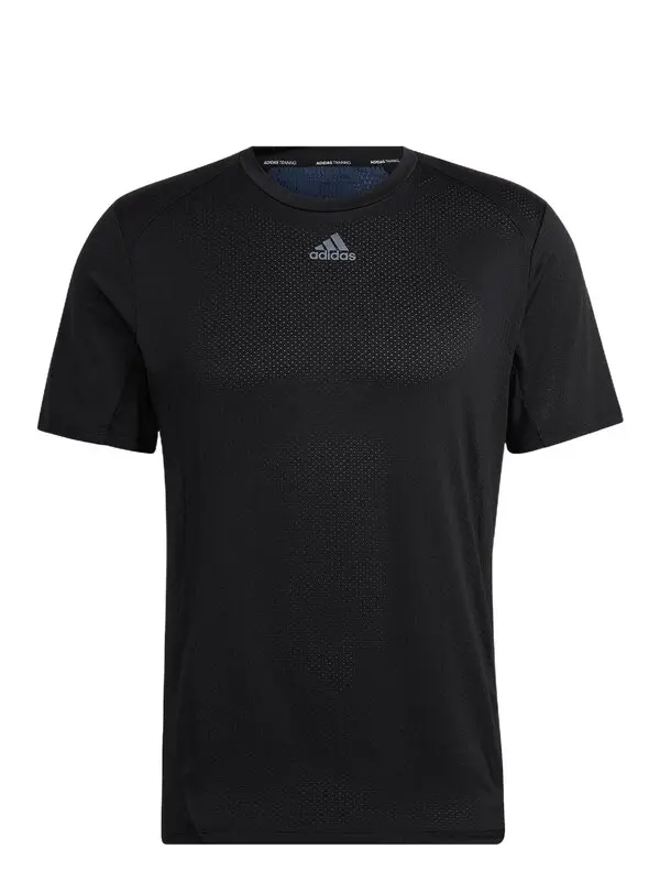 Adidas Solid Color Logo Sports Gym T-shirt - Multi-color