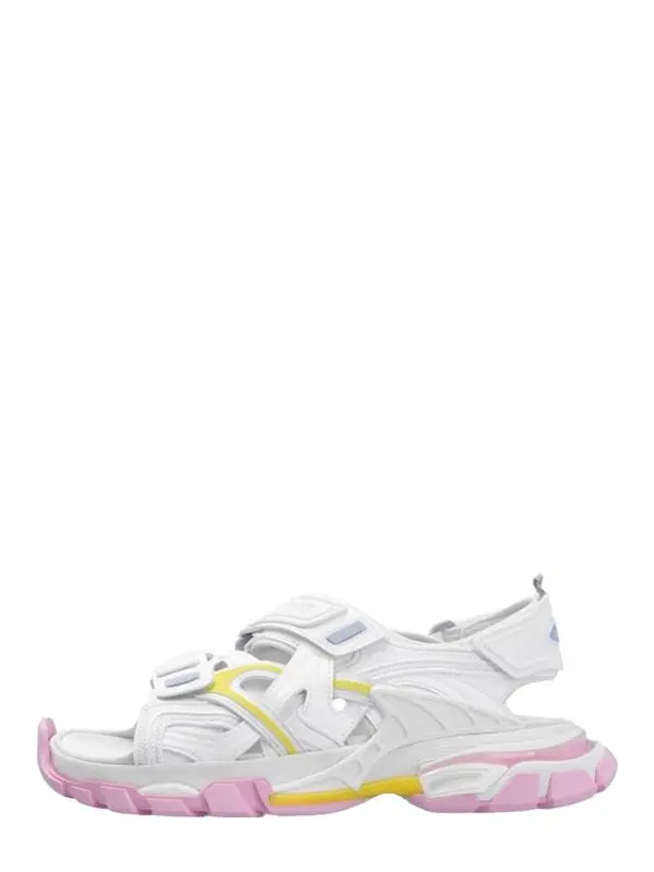 Balenciaga Track Sandals - Pink Yellow