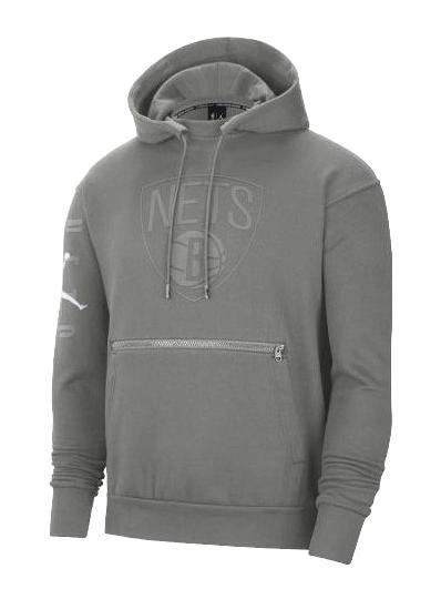 JORDAN Brooklyn Nets Fleece Lined Sports Pullover - Multi-color