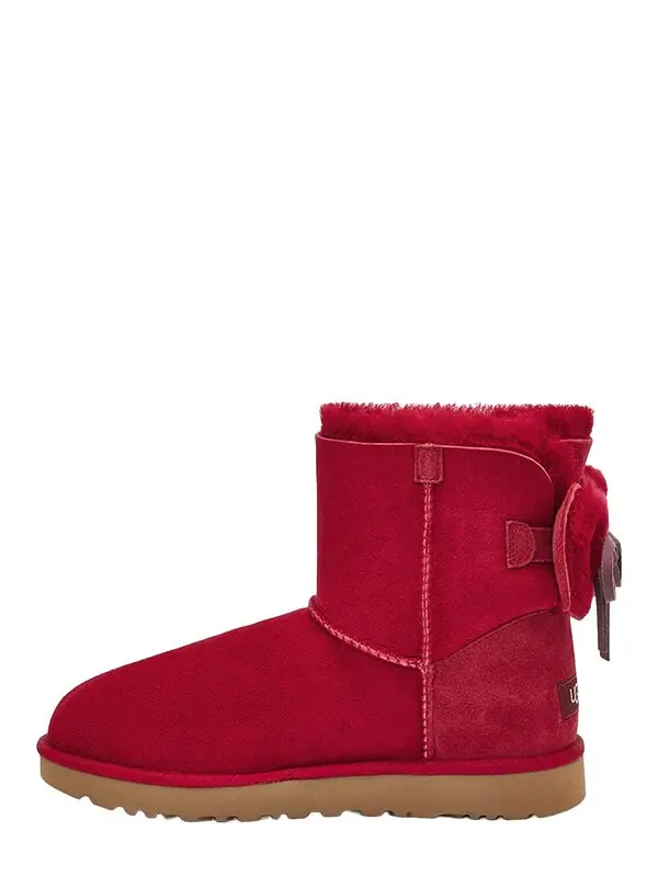 UGG Classic Dudble Bow Mini Boots - Red