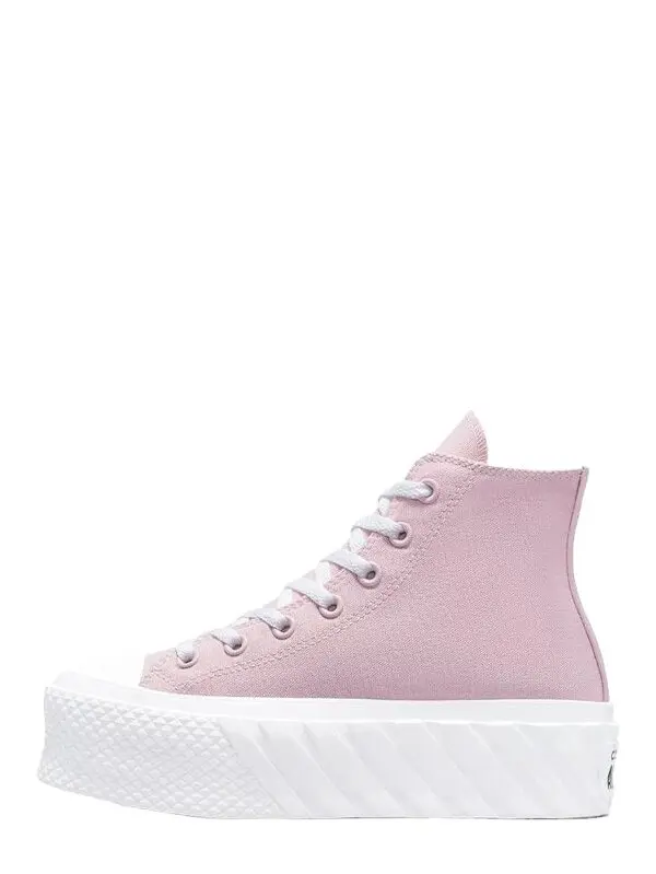 CONVERSE Chuck Taylor All Star Lift 2x High Top Sneakers - Pink/blue