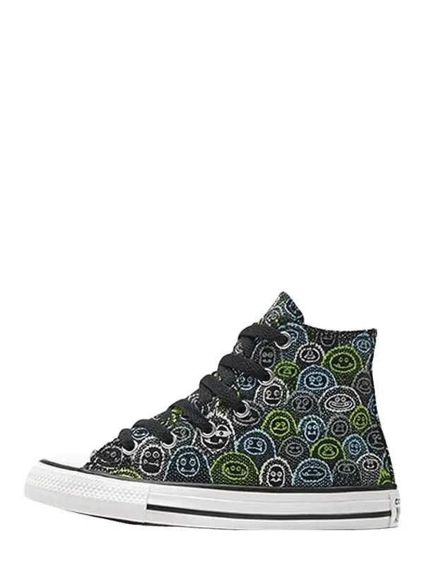 CONVERSE Chuck Taylor All Star High Top Sneakers - Black/blue/yellow