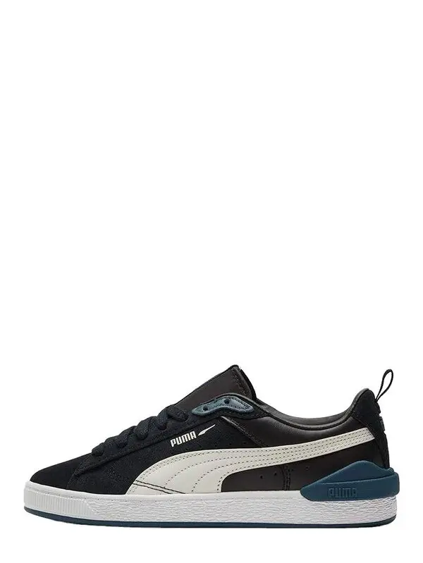 PUMA Suede Bloc Low Top Sneakers - Black