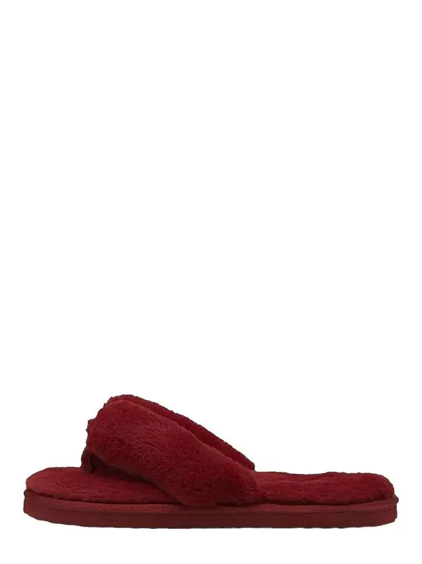 PUMA Fluff Flip Slides - Persian Red/team Gold