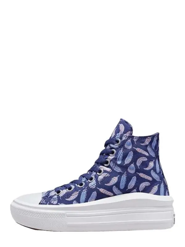CONVERSE Chuck Taylor All Star Move Platform High Top Sneakers - Blue/purple