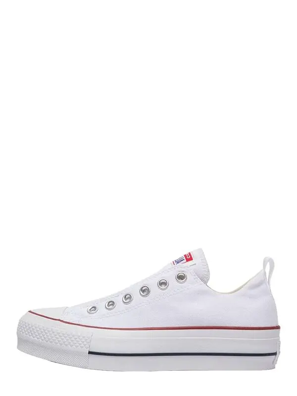 CONVERSE Chuck Taylor All Star Lift Slip Ox Sneakers - White