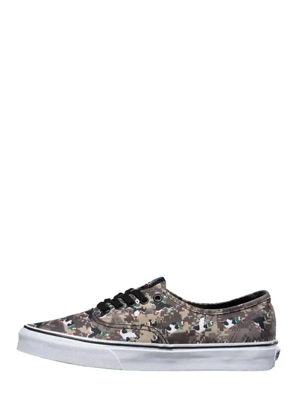 VANS Nintendo X Authentic 'duck Hunt' Sneakers - Gray/white