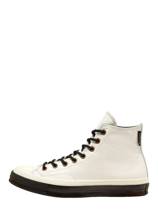 CONVERSE Chuck 1970s High Top Gore-tex Leather Sneakers - White/black
