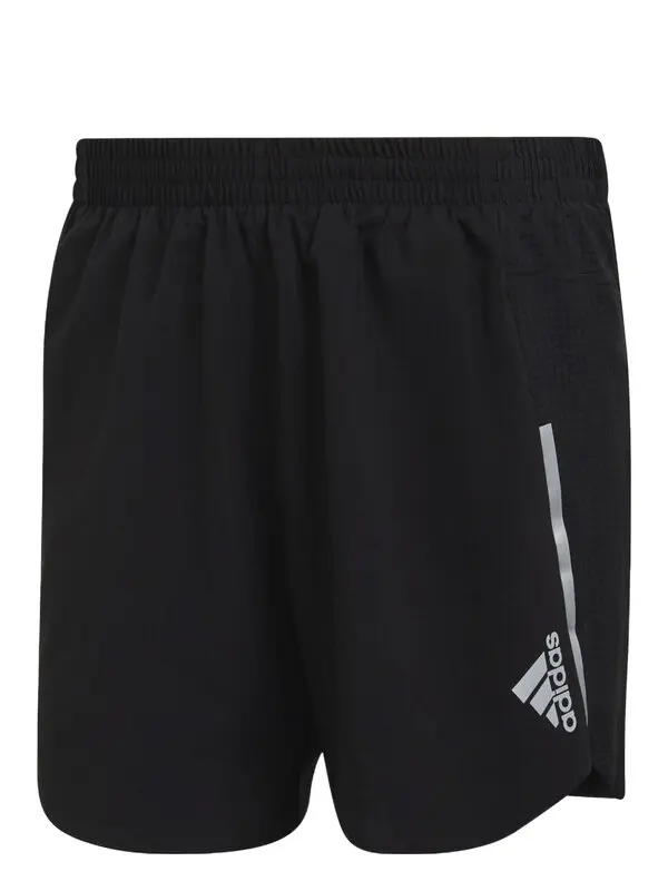 Adidas Logo Printing Straight Solid Color Shorts - Multi-color