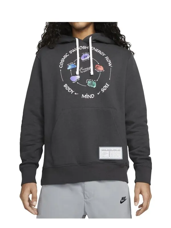 Nike Club Fleece Pullover Hoodie - Grey/multi-color