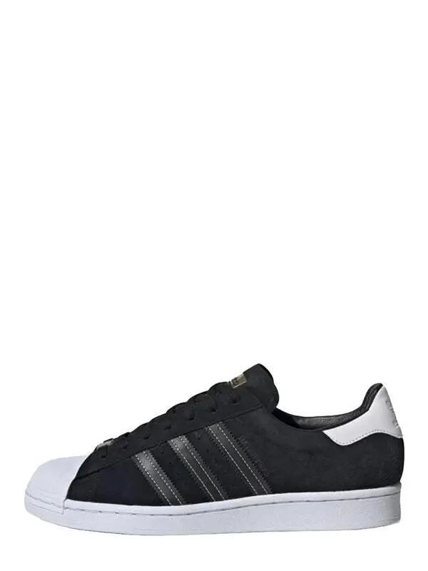 Adidas Superstar Suede Sneakers - Black