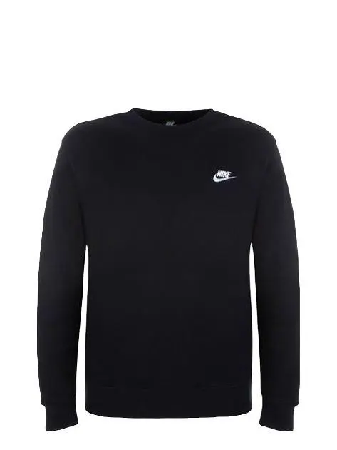 Nike Club Crew Ft Pullover - Black