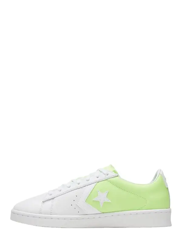 CONVERSE Pro Leather Low Top Sneakers - Green/white
