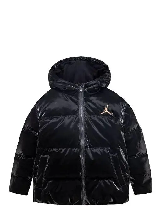 JORDAN Air Boxy Fit Puffer Jacket - Black