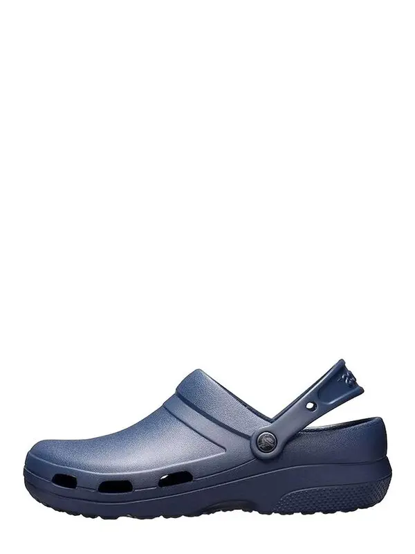 CROCS 2 Flat Deep Blue Sandals - Dark Blue