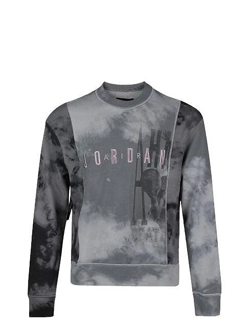 JORDAN Air Sport Dna Embroidered Sweatshirt - Light Gray