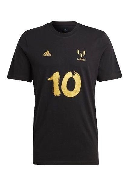 Adidas Messi Football Cny Graphic Tee - Black