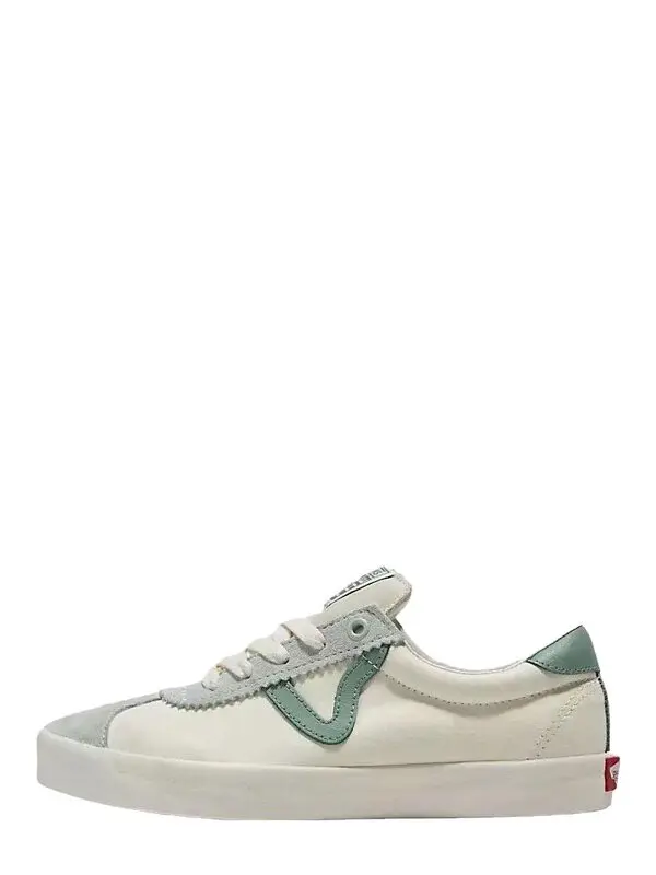 VANS Sport Low Top Sneakers - Beige/green