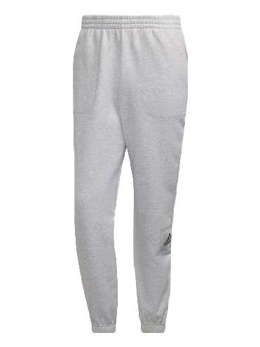 Adidas Logo Solid Color Loose Bundle Feet Sports Pants/trousers/joggers Gray - Default Color