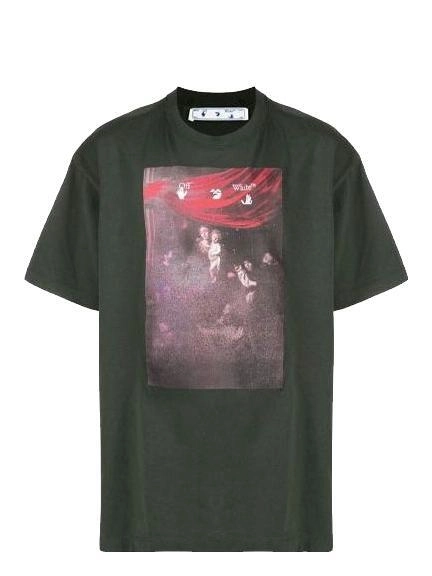 Off-White Ss21 Printed Arrow Loose Fit T-shirt - Black