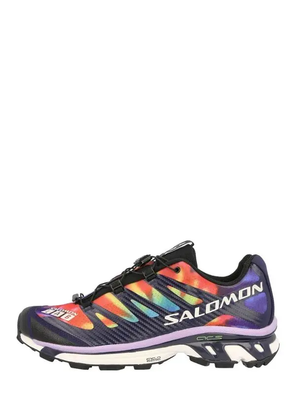 SALOMON Xt-4 Advanced "tie-dye" Sneakers - Evening Blue/nimbus Cloud/lavender