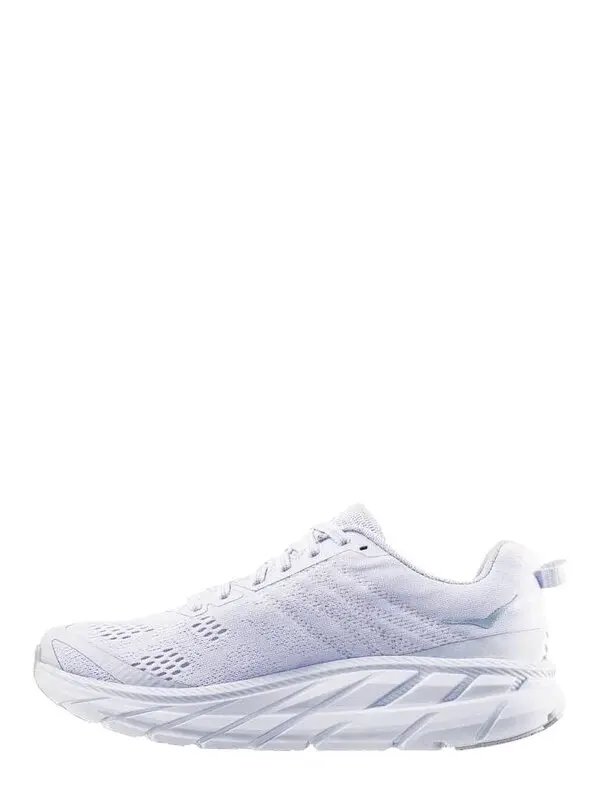 Hoka One One Clifton 6 Athletic Lace-up Sneakers - White