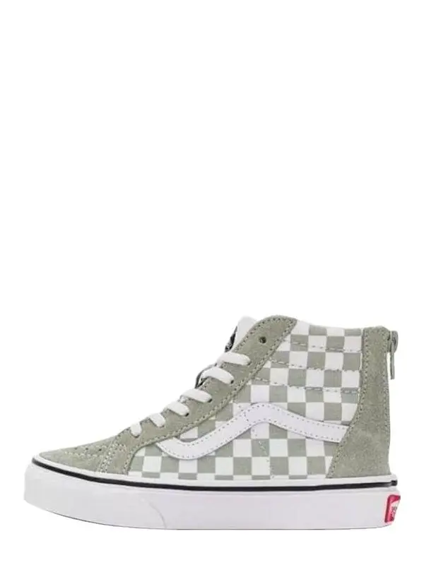 VANS Sk8-hi Zip Sneakers - Olive Green/white