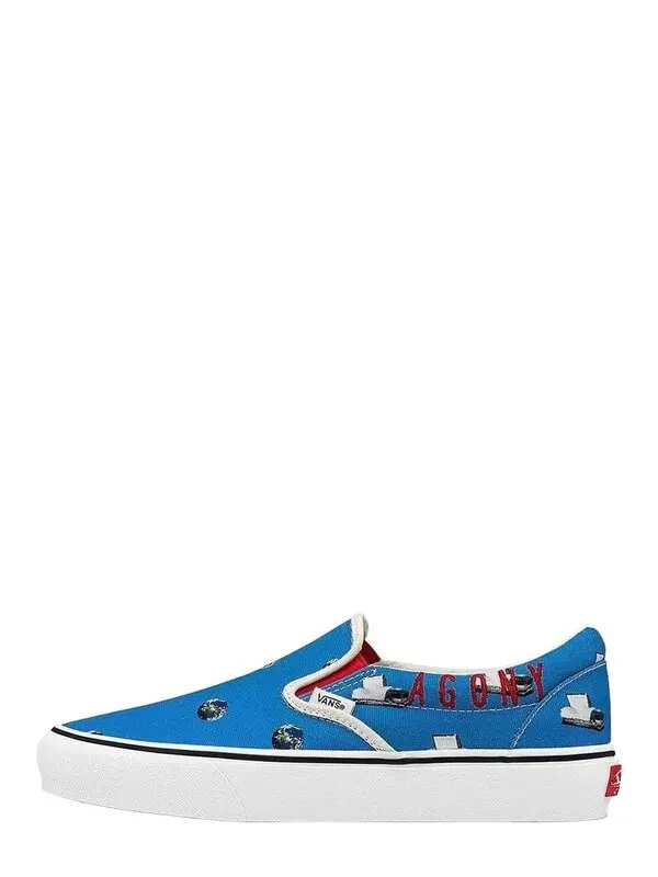 VANS Cali Thornhill Dewitt X Vault Classic Slip-on Lx Crisis Actor - Blue